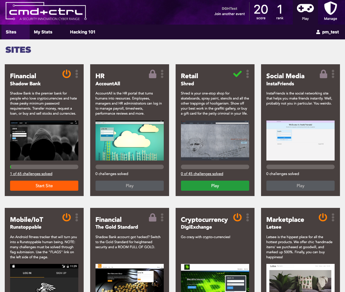 A fresh, new look for the CMD+CTRL Cyber Range: Part 2